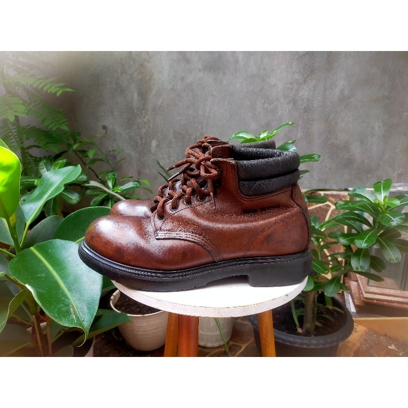 Jual sepatu safety boot red wing 2245 original | Shopee Indonesia