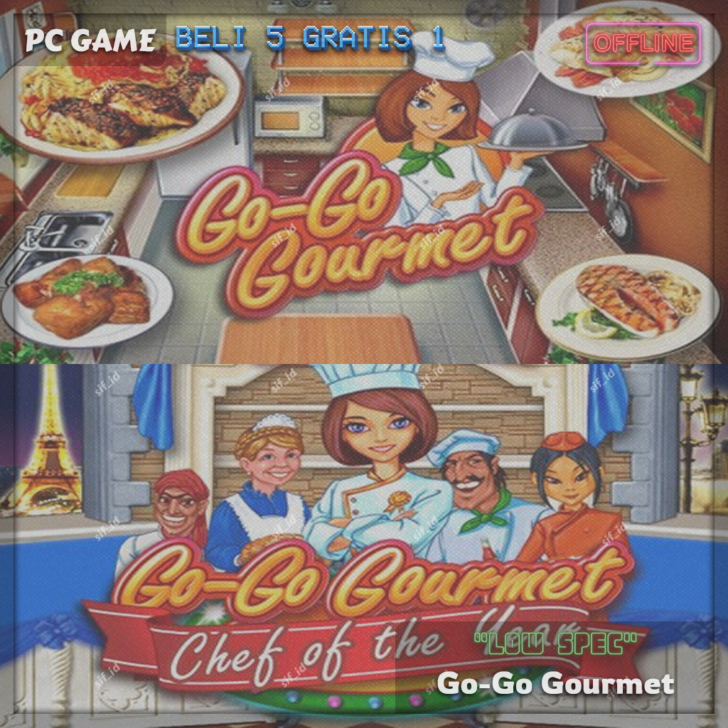 Jual Go Go Gourmet Koleksi - Go Go Gourmet 2 Chef of the Year - PC Game ...