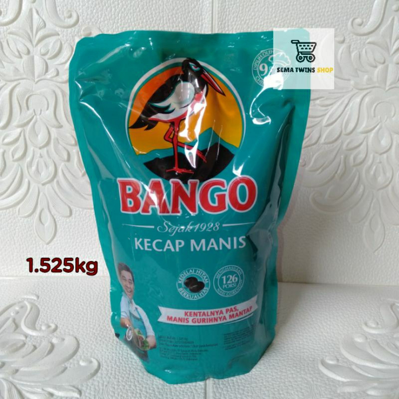 Jual KECAP BANGO REFILL 1.525 kg - Kecap Manis 1.6 kg | Shopee Indonesia