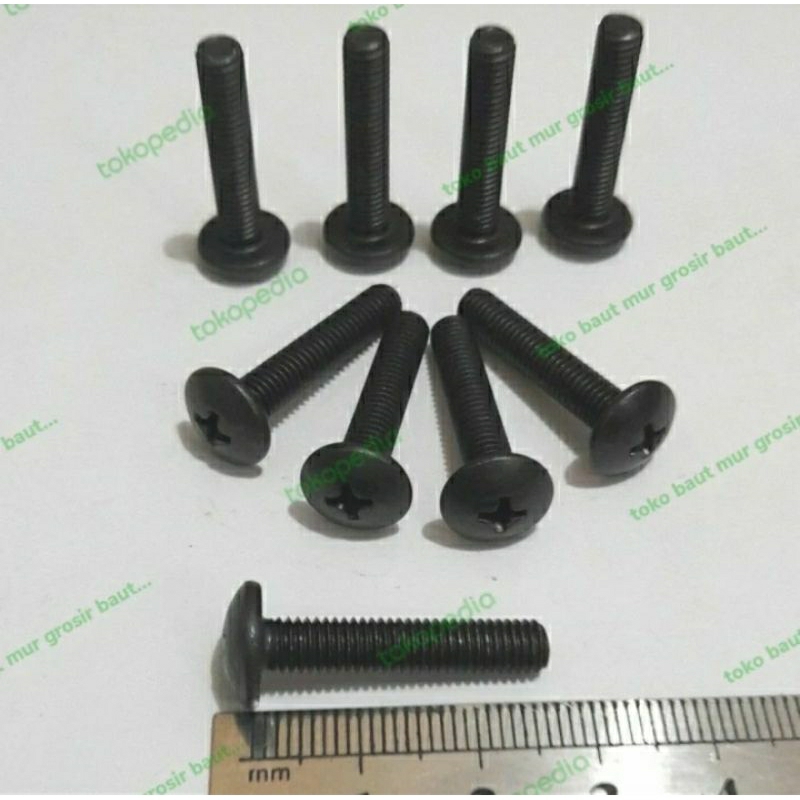 Jual Baut visor nmax Besi / Baut Jt 5×25 ( 50 pcs ) | Shopee Indonesia