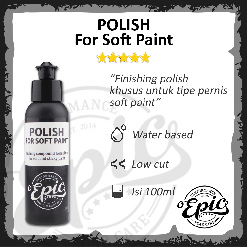 Jual Kompon Polish Soft Paint Mobil Epic Polish for Soft Paint Toyota ...