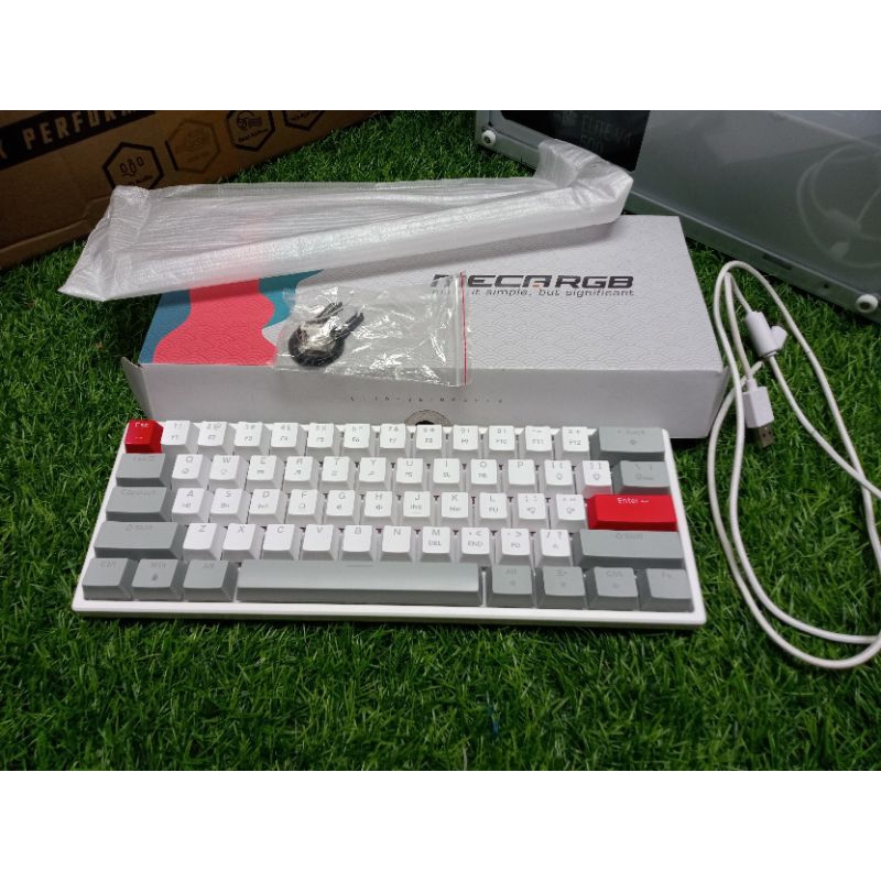 Jual Keyboard Mechanical DA Meca 6 RGB Brown Switch | Shopee Indonesia