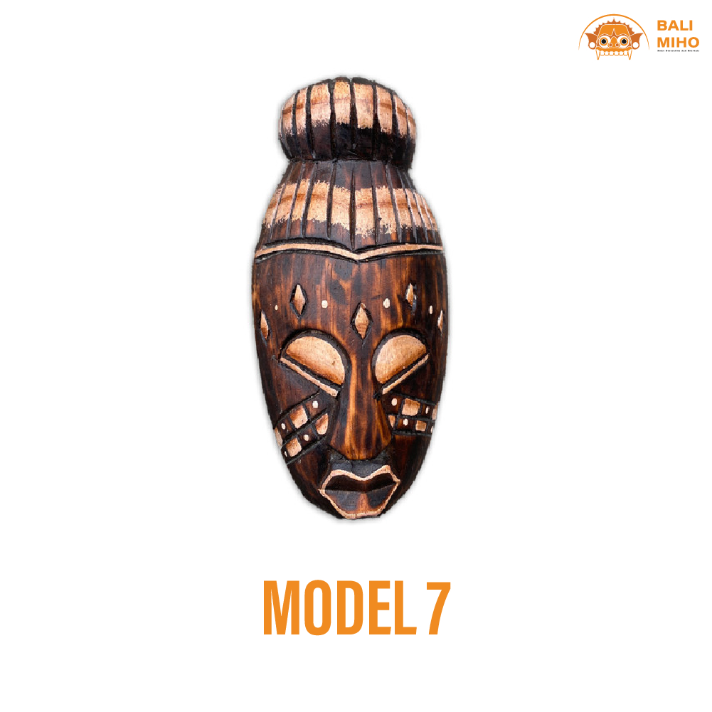 Jual Patung Topeng Suku Asmat Mini 20 cm - Topeng Kayu Dekorasi Dinding ...