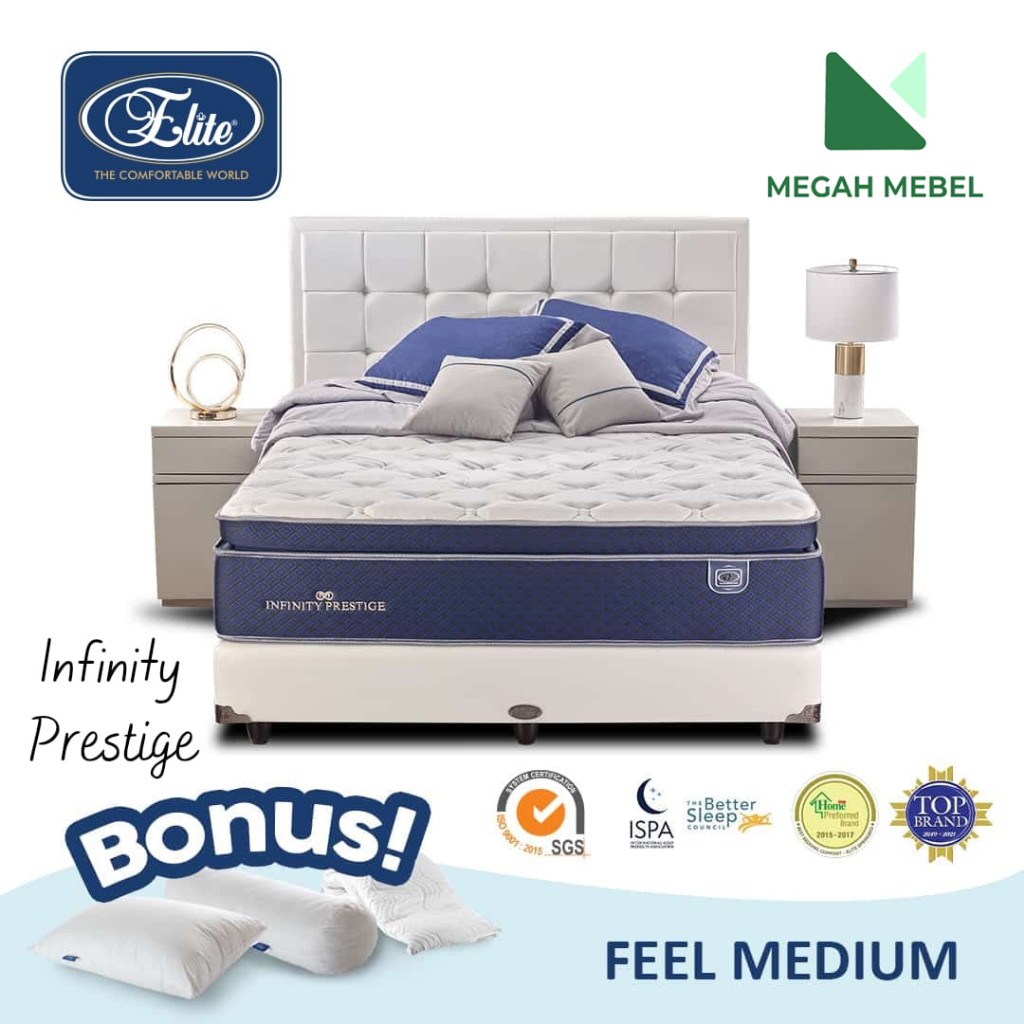 Jual Elite Springbed Tipe Infinity Prestige Kasur Saja Full Set