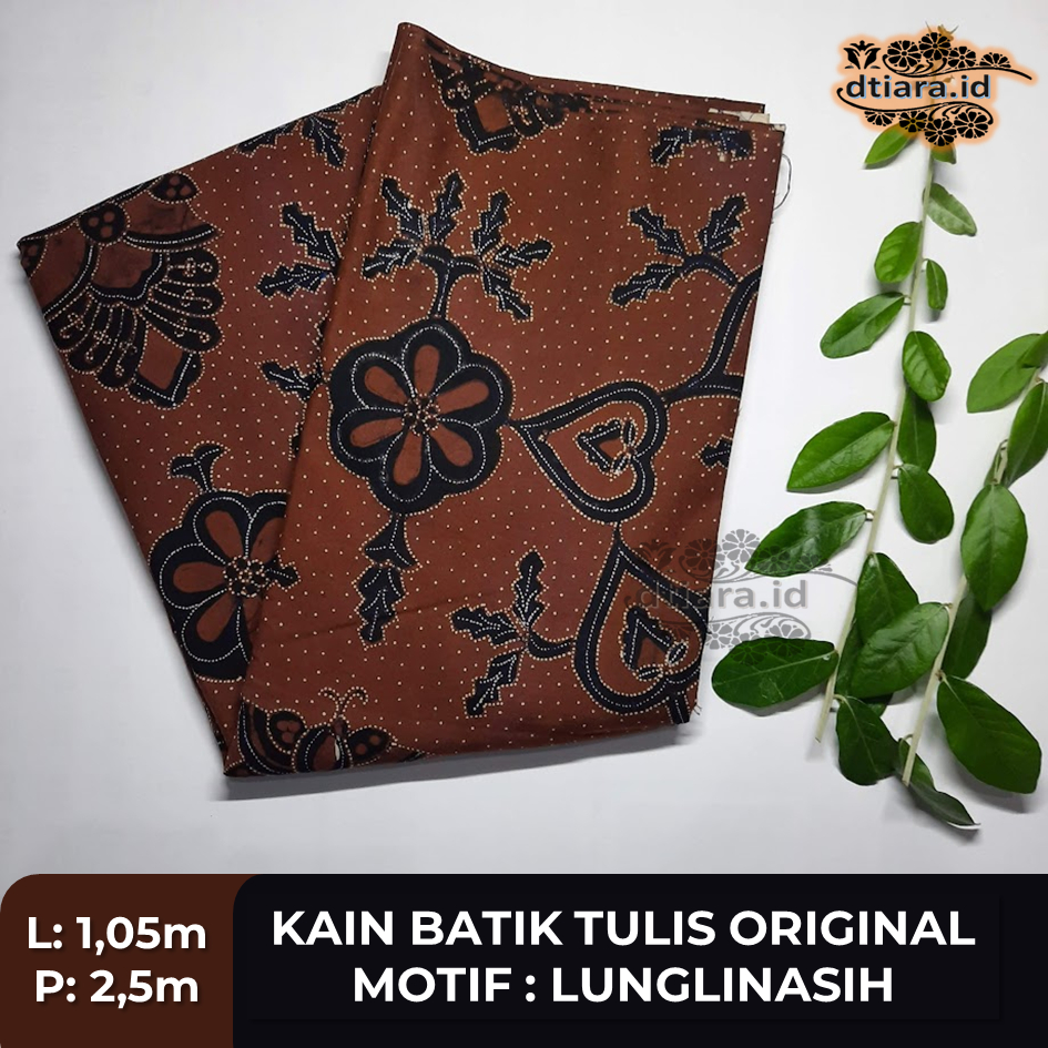 Jual Kain Batik Tulis Asli 100% Original Motif Lunglinasih / Bahan ...