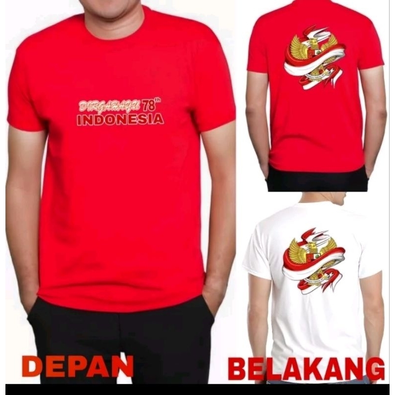 Jual KAOS HUT RI KAOS 17 AGUSTUS TERBARU/KAOS 17 AGUSTUS DEWASA/ KAOS 17 AGUSTUS 2023 | Shopee ...