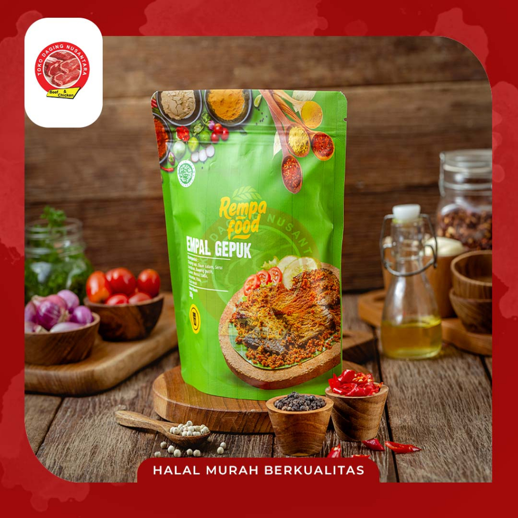 Jual REMPA FOOD EMPAL GEPUK 200g | Shopee Indonesia