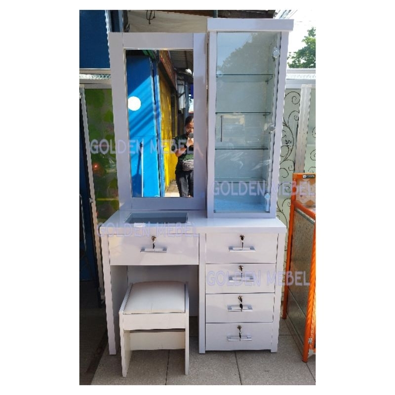 Jual Meja rias Kayu Hpl ( Bebas request warna) | Shopee Indonesia