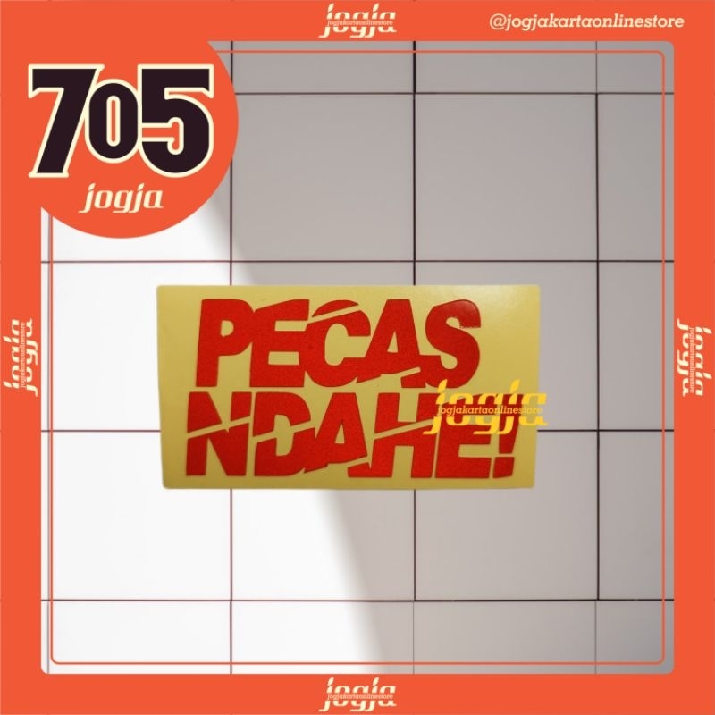 Jual Stiker Cutting Sticker Racing Plesetan Jawa Pecas Ndahe Pecah ...