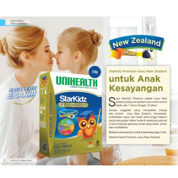 Jual Susu Starkidz Premium / Susu Protein / Susu Multivitamin Unihealth ...