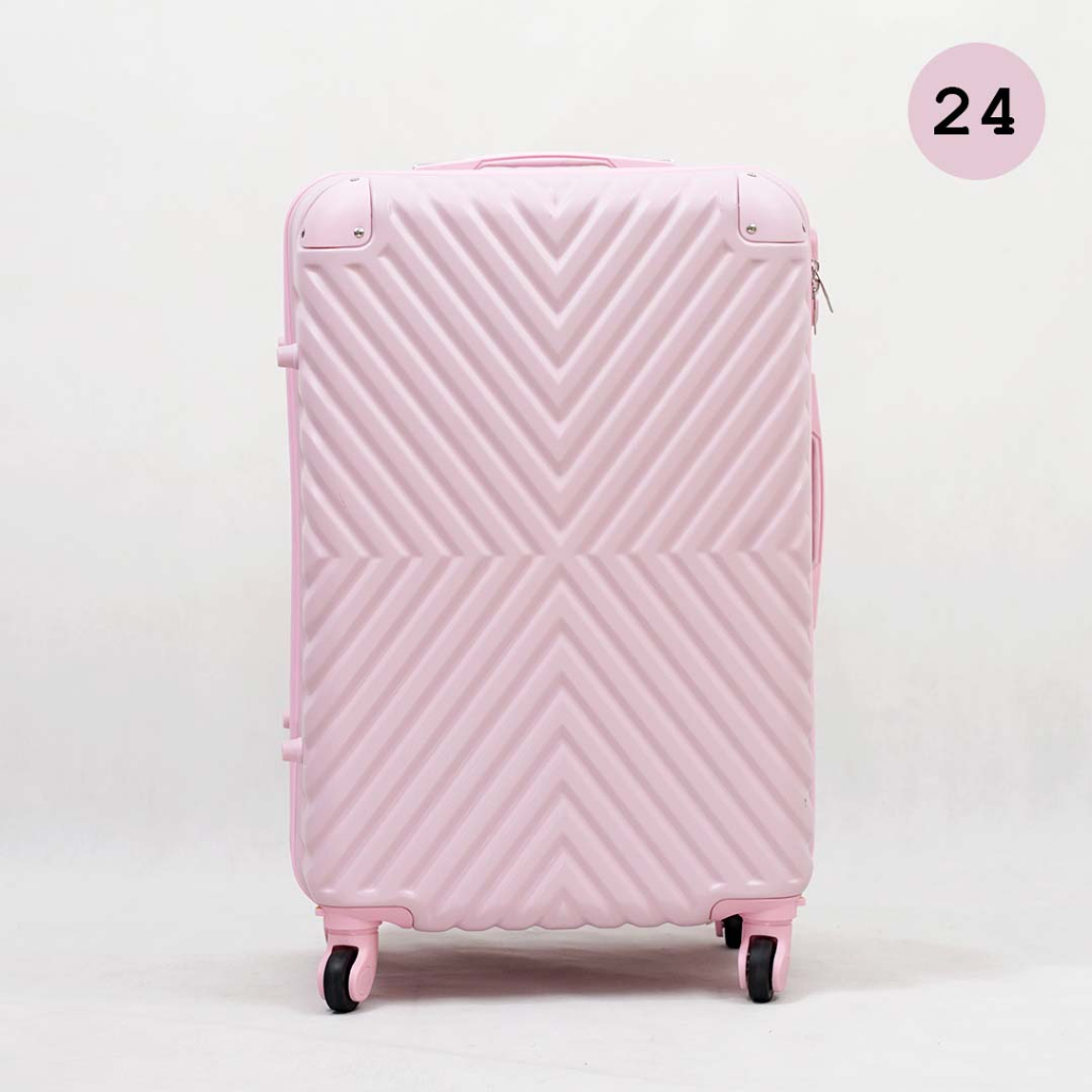 Jual Koper Sultan ( 506 ) Pink - 16 Inch sd 24 Inch | Shopee Indonesia