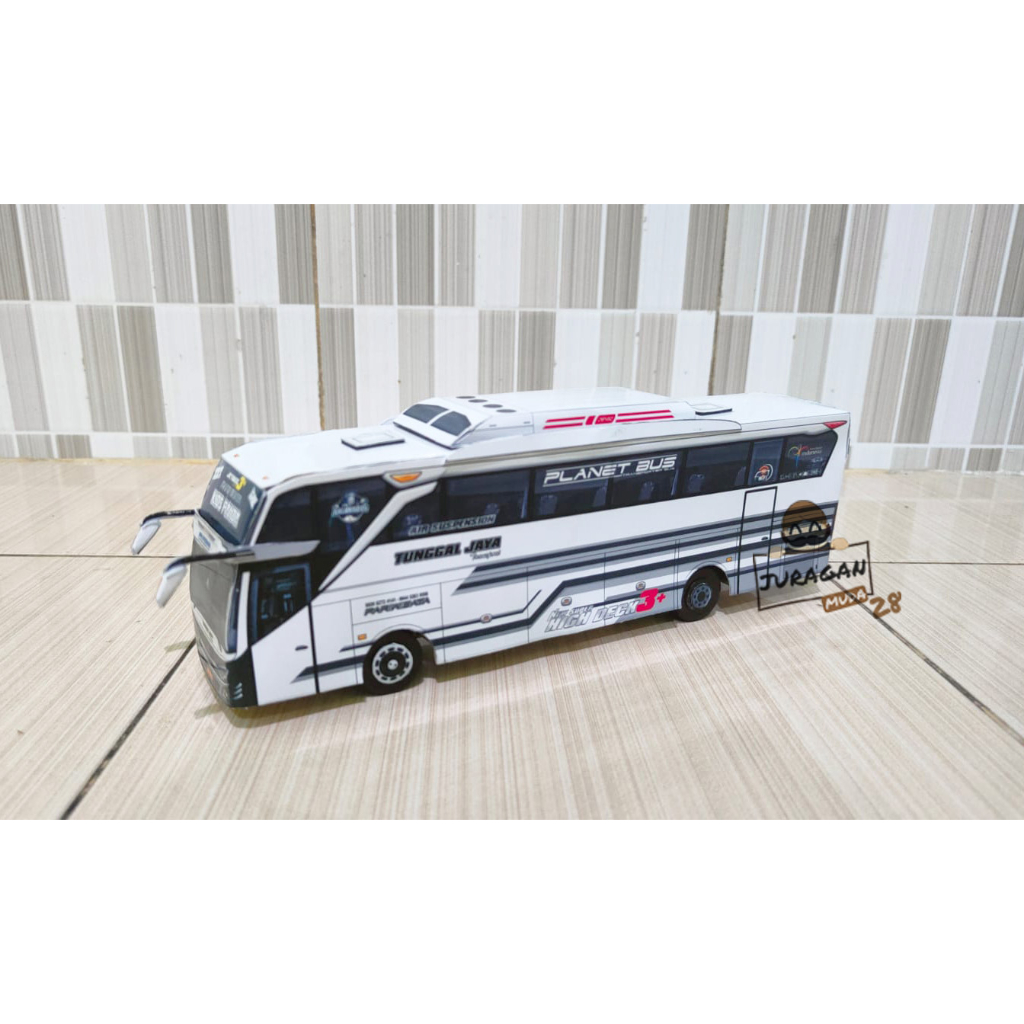 Jual Miniatur Bus STJ Kids Panda Roda Berputar | Shopee Indonesia