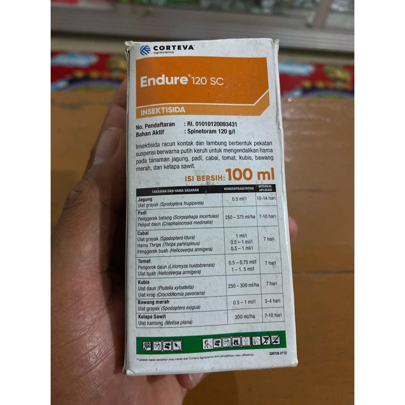 Jual insektisida ENDURE 120SC 100ml | Shopee Indonesia