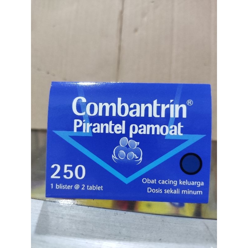 Jual COMBANTRIN obat cacing keluarga isi 2 tablet | Shopee Indonesia
