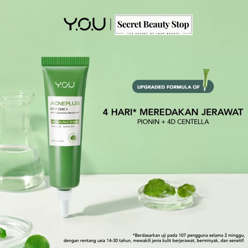 Jual NEW UPGRADED YOU Acne Plus Spot Care X Acne Treatment | Shopee ...
