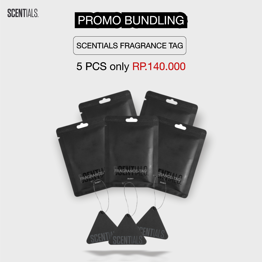 Jual BUNDLE 5 SCENTIALS FRAGRANCE TAG | Air Freshner & Parfum mobil ...
