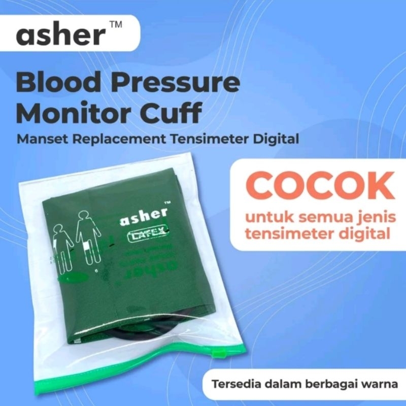 Jual Manset Tensimeter Digital Asher Selang 1 (Bayi, Infant, Anak ...