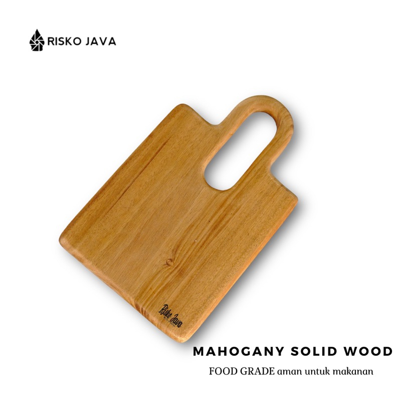 Jual RISKO JAVA - Talenan Kayu Mahoni / Nampan Kayu / Alat Masak Food ...