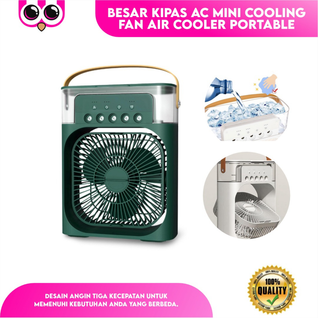 Jual BESAR KIPAS AC MINI COOLING FAN AIR COOLER PORTABLE PENDINGIN ...