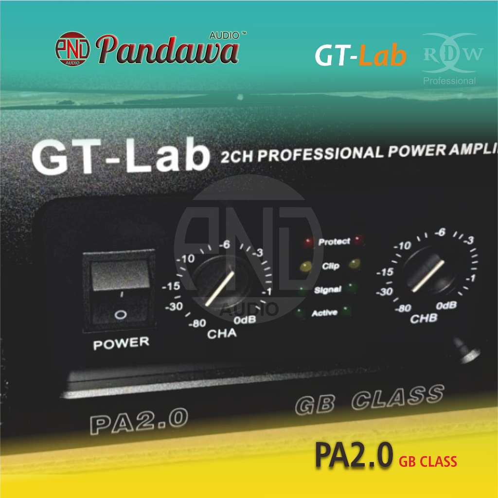 Jual Power GT Lab PA2.0 / Power Amplifer / by RDW | Shopee Indonesia