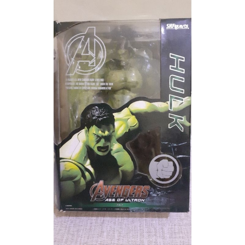 Jual SHF S.H.FIGUARTS FIGURE HULK - AVENGERS AGE OF ULTRON (BOOTLEG ...