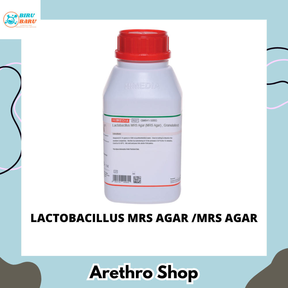 Jual LACTOBACILLUS MRS AGAR MERCK PER 1O GR MEDIA BAKTERI MIKROBIOLOGI ...