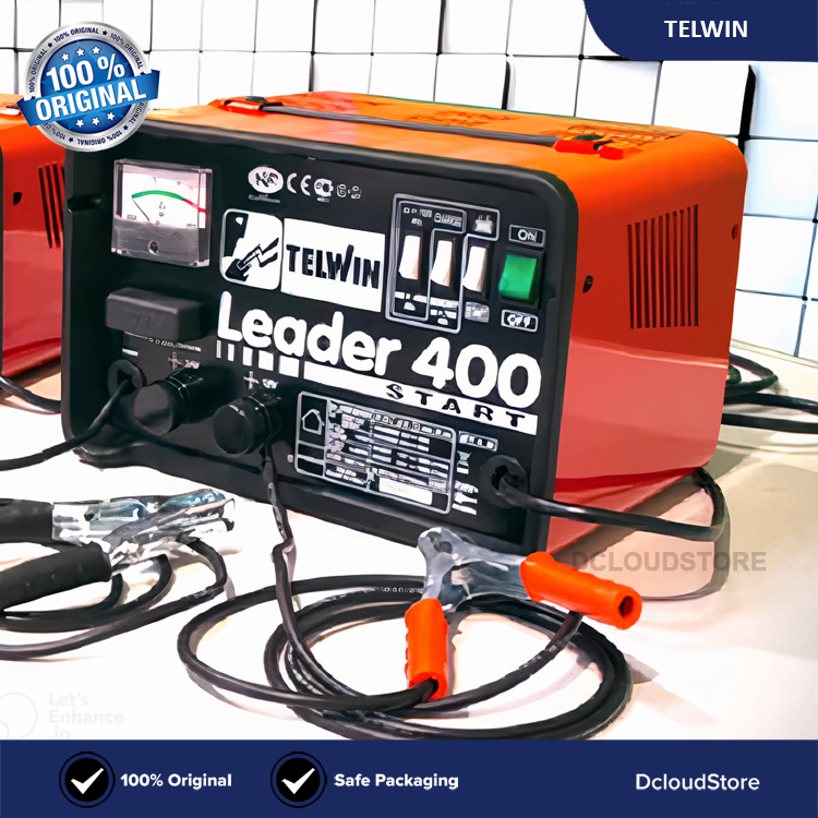 Jual CHARGER CAS AKI PORTABLE TELWIN 400 MESIN DIESEL MOBIL TRUK ...