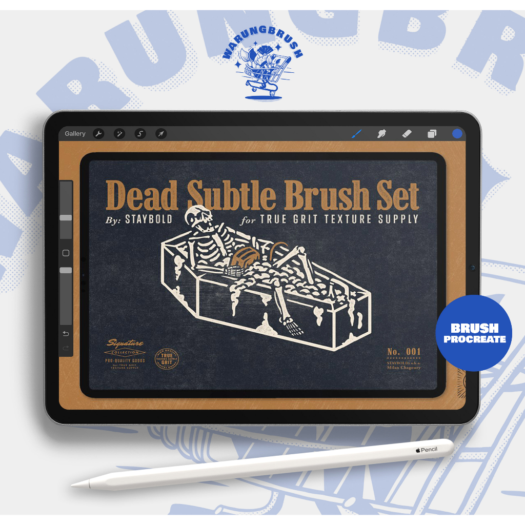 Jual Dead Subtle Brushes ProCreate V1 BP00202 | Shopee Indonesia