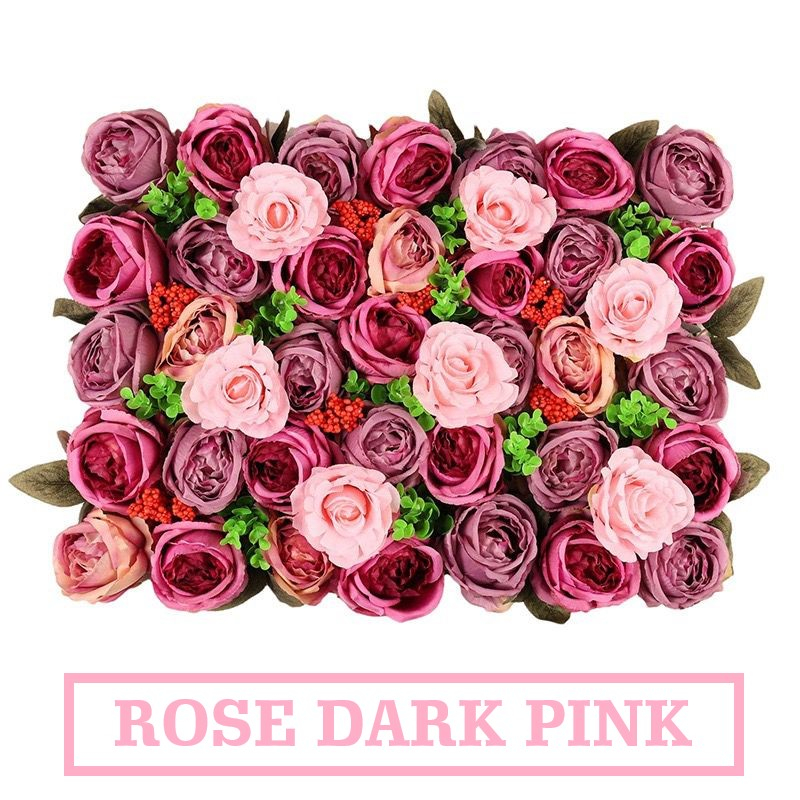 Jual Panel Dinding Karangan Bunga 3D Flower Wall Bahan Sutra Dekorasi ...