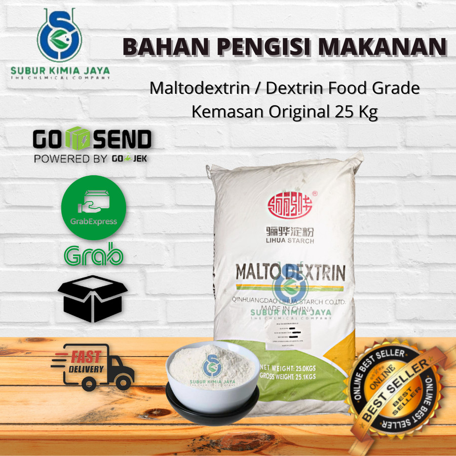 Jual Maltodextrin / Dextrin ex Lihua DE 10-12 / 1 ZAK / 25 KG | Shopee Indonesia