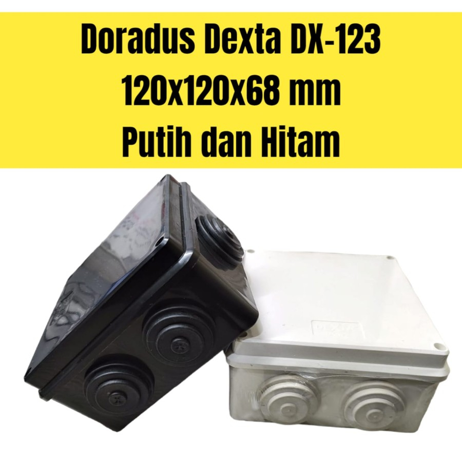 Jual Doradus Duradus Dorados 120x120x68 mm Dexta DX-123 Kotak Junction ...