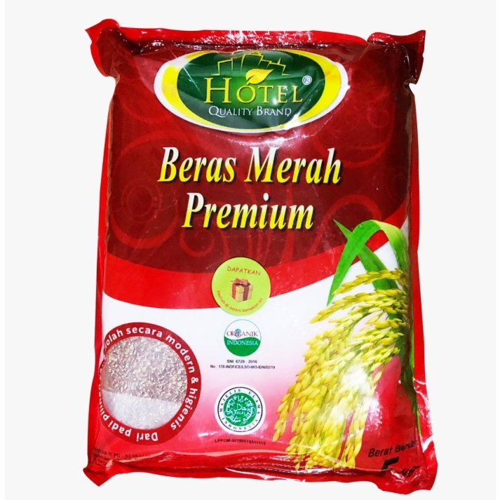 Jual Beras Merah Premium 5kg | Shopee Indonesia