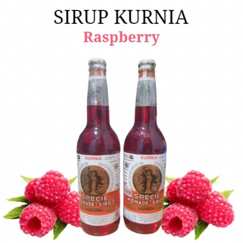 Jual Sirup Kurnia Rasa Raspberry Syrup 600 ML | Shopee Indonesia