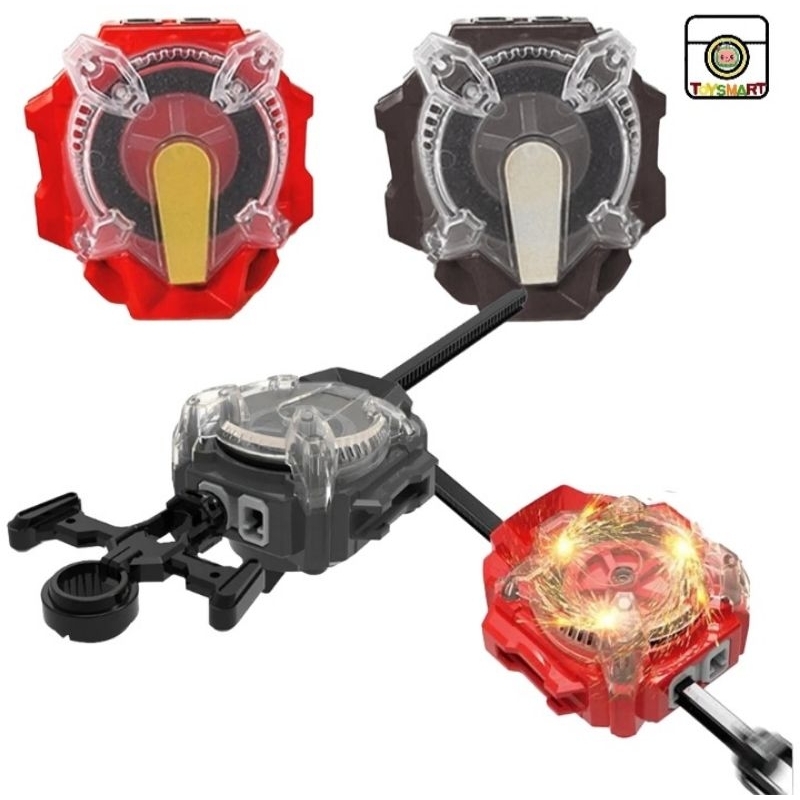 Jual Peluncur Gasing beyblade Bursy Warna Hitam merah Traikan Beybled ...