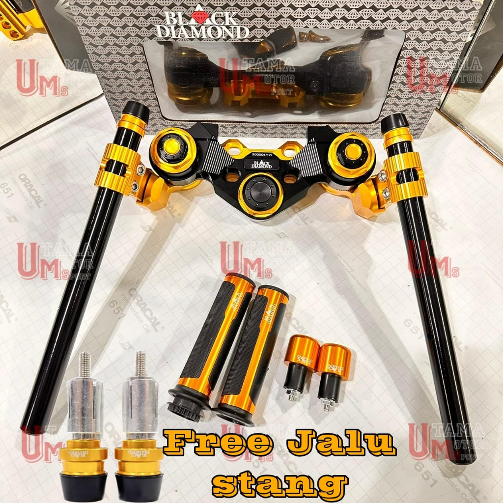 Jual Stang Jepit Stang Jepit Drag Motor Nmax / Pcx / Adv / Xmax / Beat ...