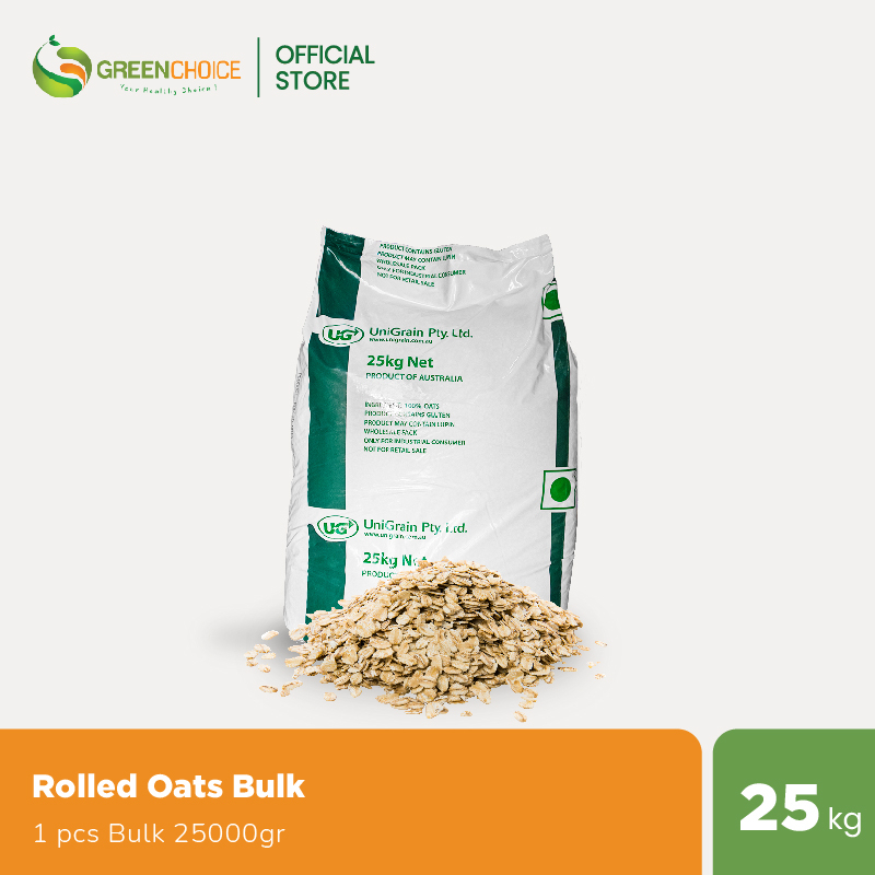 Jual Rolled Oats Bulk 25kg | Shopee Indonesia