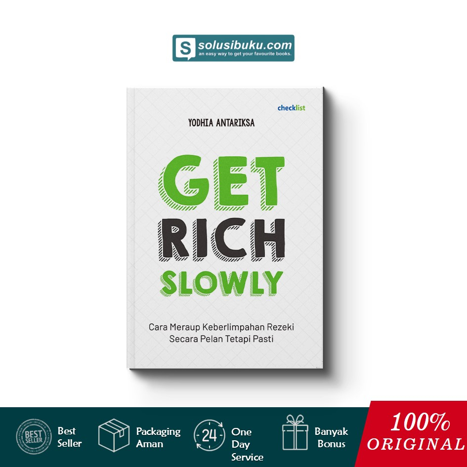 Jual Buku Get Rich Slowly (Checklist) | Shopee Indonesia