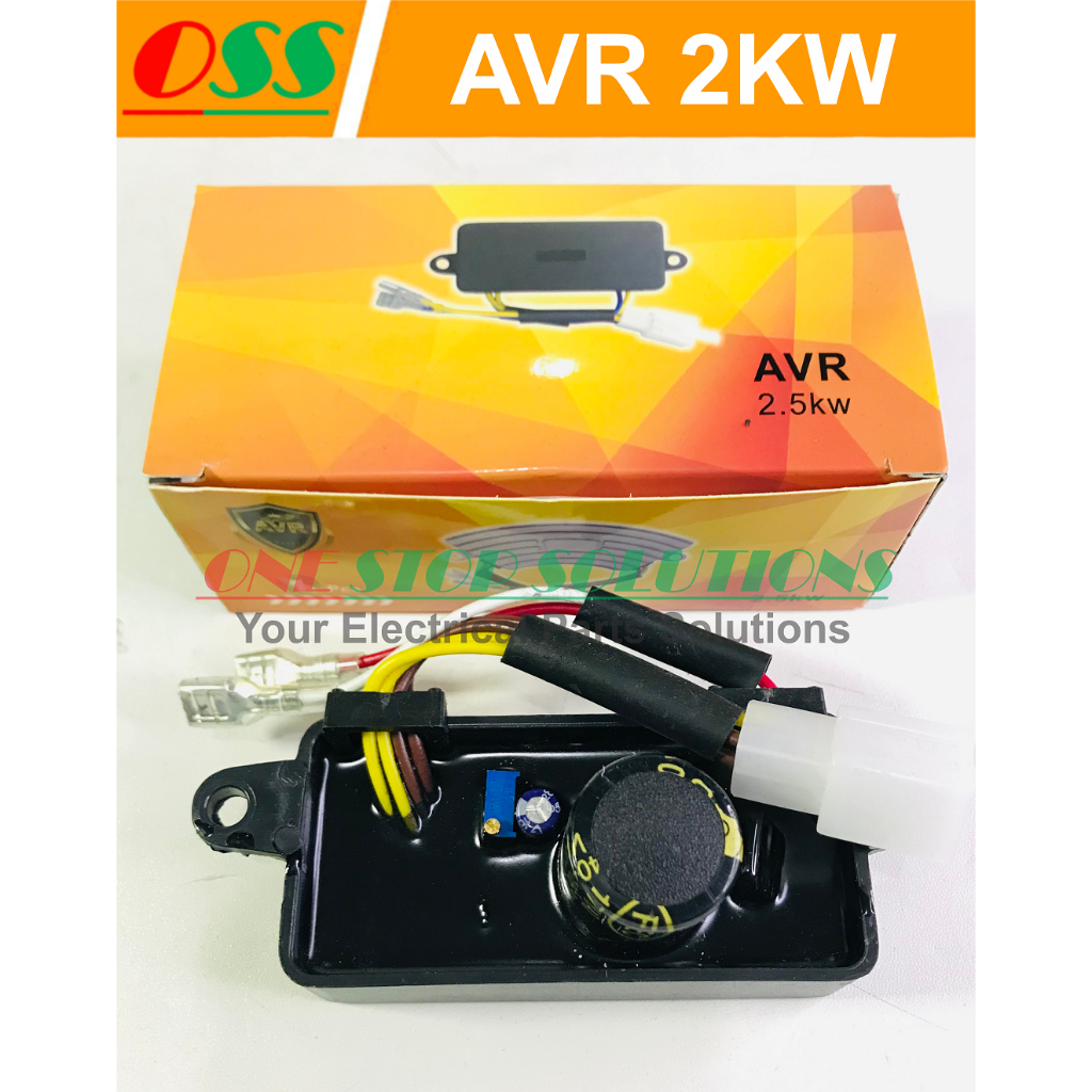 Jual AVR GENERATOR BENSIN 2KW 6 KABEL 1 PHASE AVR GENSET | Shopee Indonesia