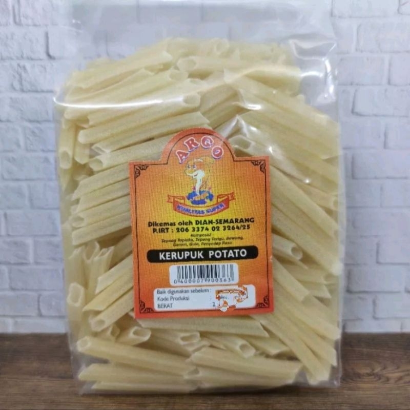 Jual krupuk potato 1kg (1000g) | Shopee Indonesia