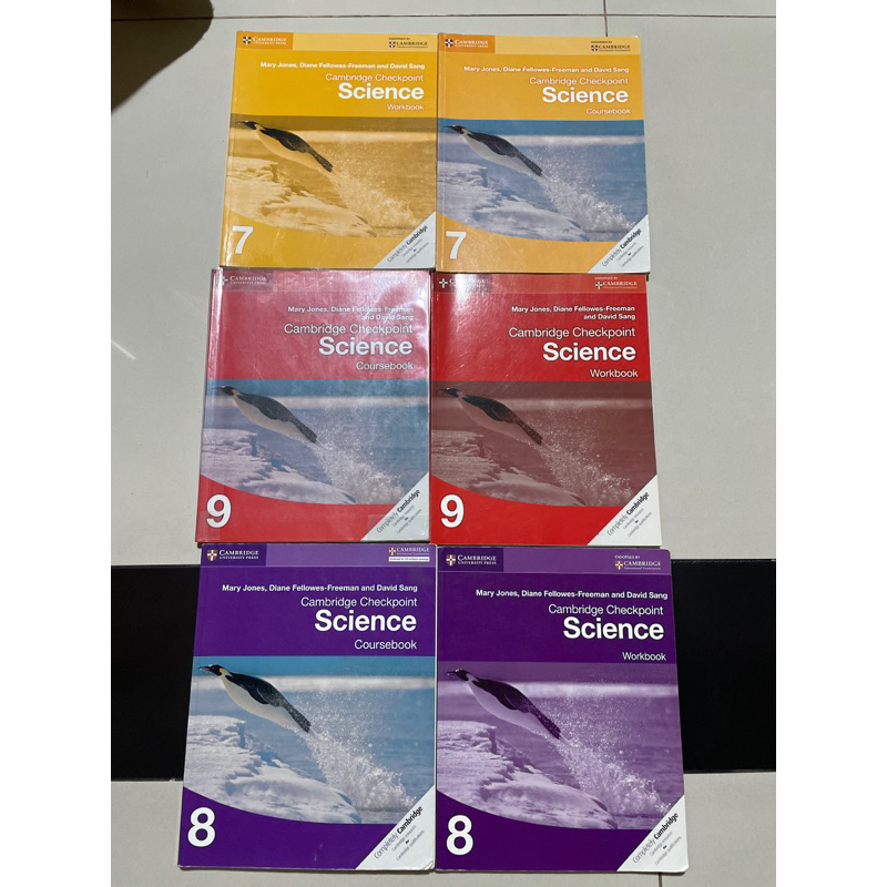 Jual Cambridge checkpoint science 7 8 9 coursebook workbook | Shopee ...