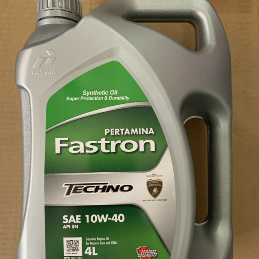 Jual Oli Mobil Pertamina Fastron Techno 10w 40 4 Liter Original ...