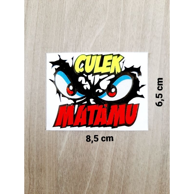 Jual STIKER CUTTING MATA/ CULEK MATAMU UKURAN KECIL | Shopee Indonesia