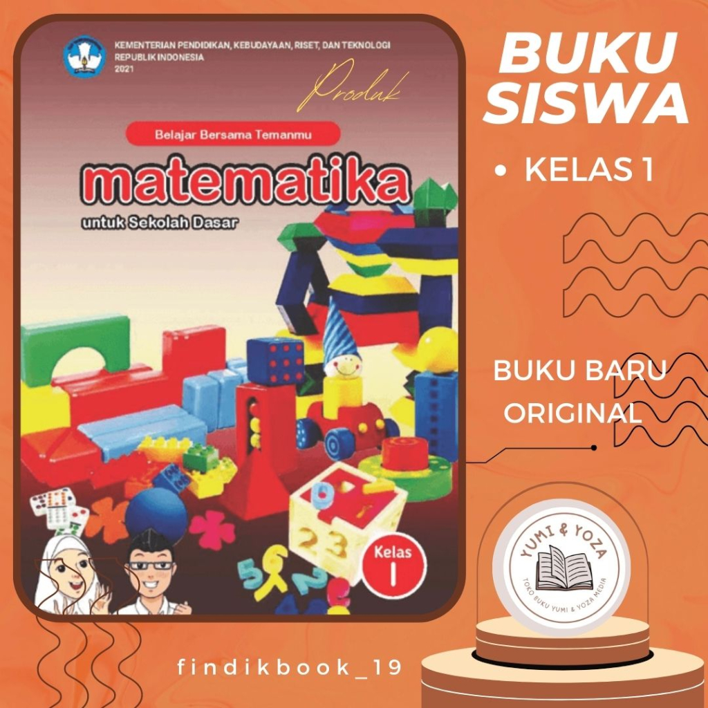 Jual Buku Paket Siswa MATEMATIKA Untuk SD/MI Kelas 1 Kurikulum MERDEKA Kemdikbudristek | Shopee ...