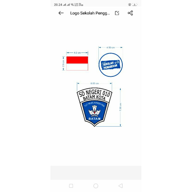 Jual paket bordil logo custom 4 jenis jumlah (logo 3 dan nama) | Shopee ...