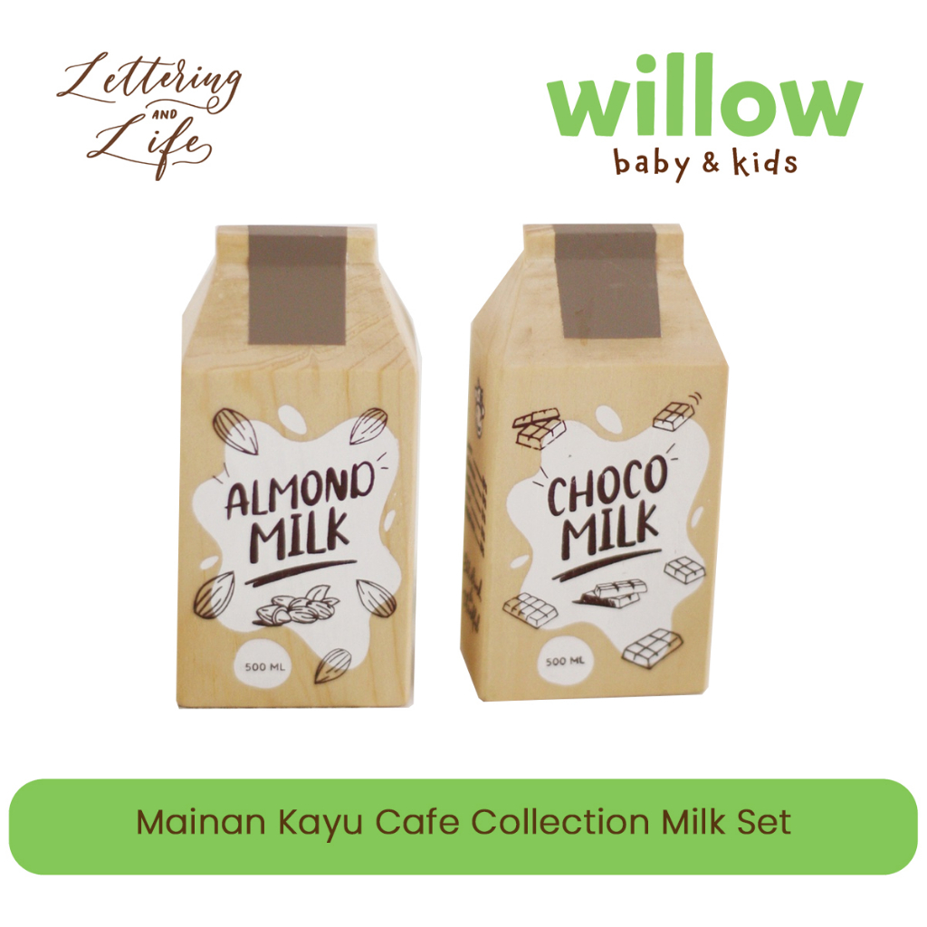 Jual Mainan Edukasi - Lettering and Life Mainan Kayu Cafe Collection ...
