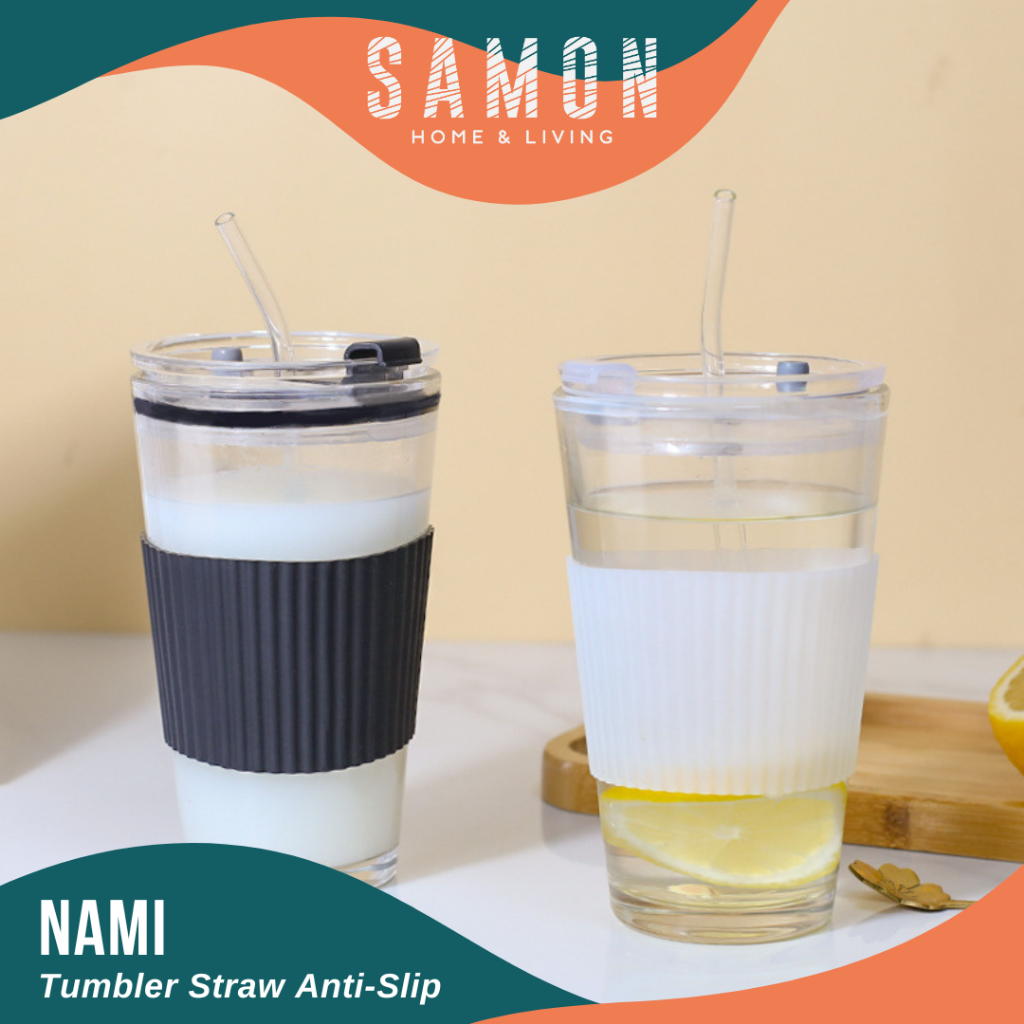 Jual 【SAMON】NAMI Minuman Kopi Starbucks Transparan Tumbler Air Minum ...