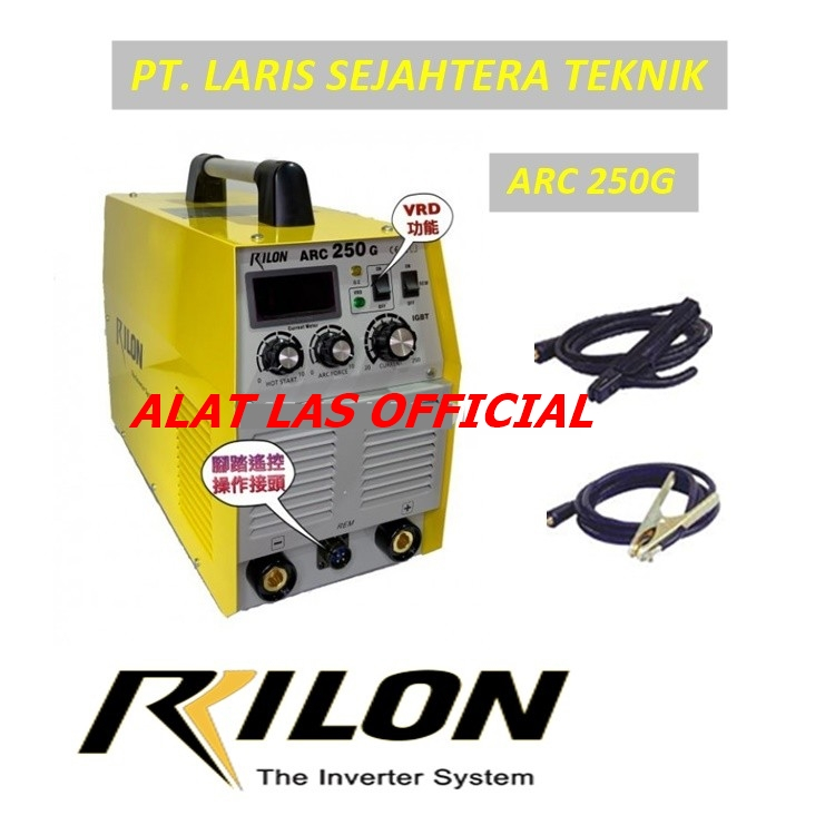 Jual Mesin Las Rilon ARC 250G Trafo Las Listrik MMA 250A | Shopee Indonesia