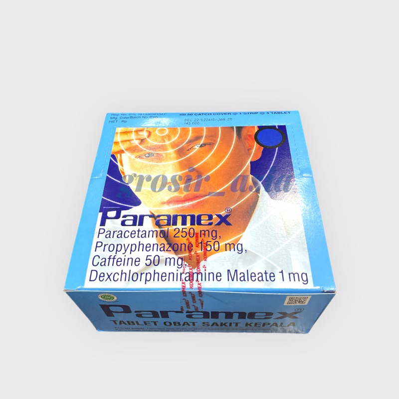 Jual Paramex 1 Box Isi 50 Strip | Shopee Indonesia