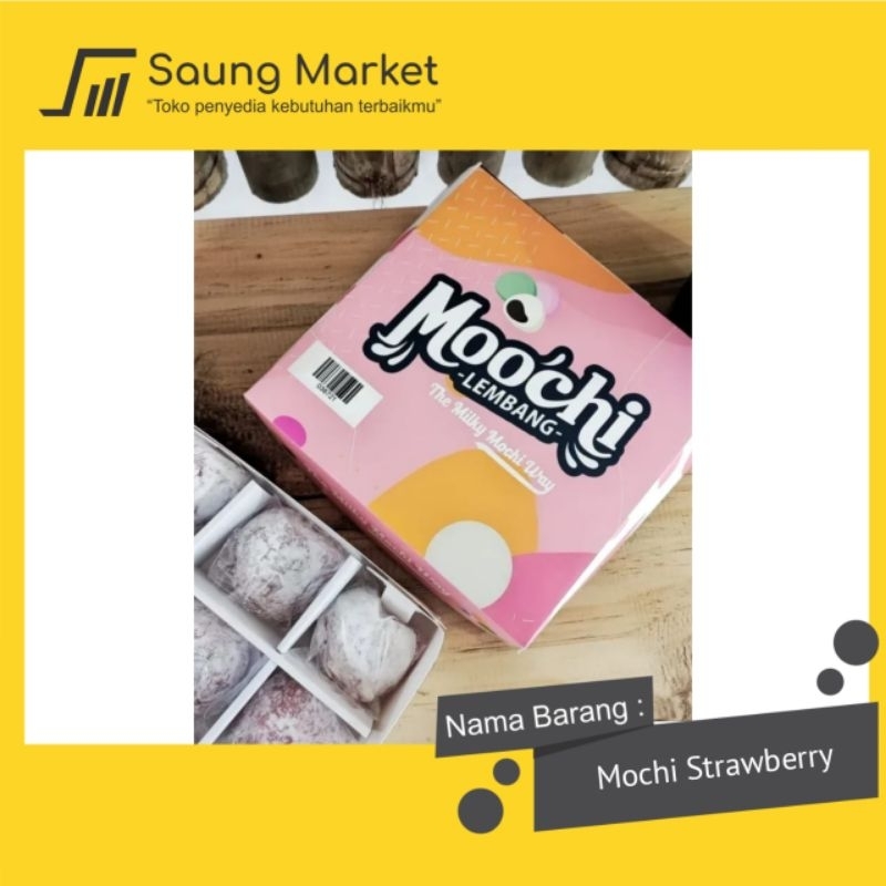 Jual Mochi Lembang Asli Susu Sapi Lembang | Mochi Stroberi | Mochi ...