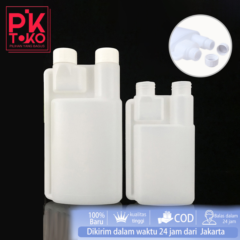 Jual 500ml/250ml Botol Takaran Oli Samping Vespa Double Twin Neck ...